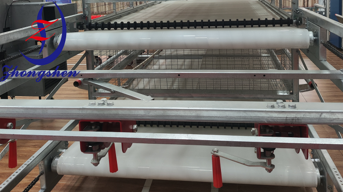 Poultry Chicken farm manure Conveyor Belt Ccraping Wheel Anti-sticking ...