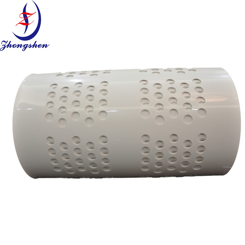 50cm Width White Perforated Egg Belt For Layer Chicken Cages Video