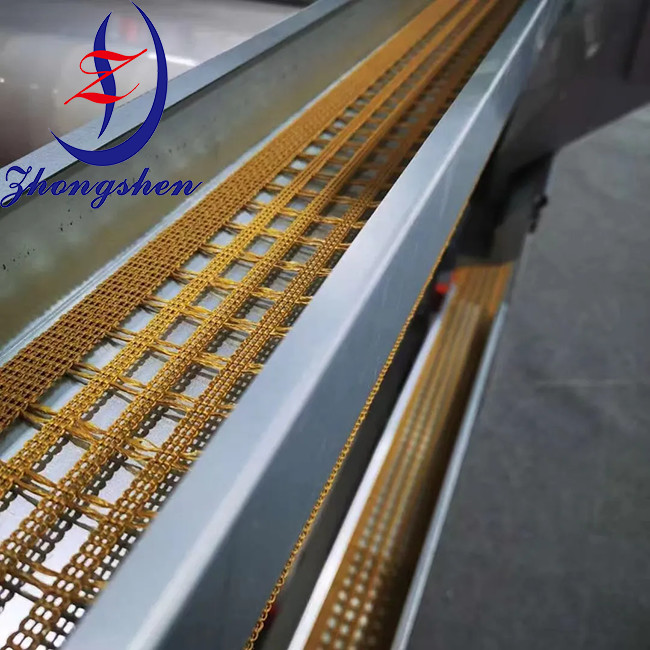 Yellow PP Mesh Perforated Egg Belt For Egg Conveyor Systems Video