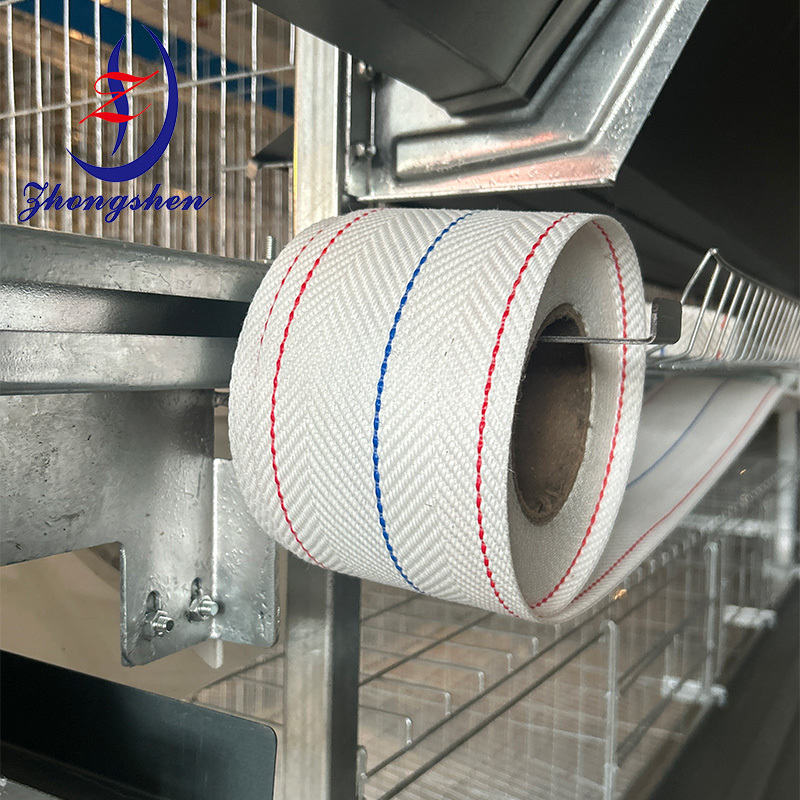 PP5 Polypropylene Egg Conveyor Belt for Poultry Layer Cage